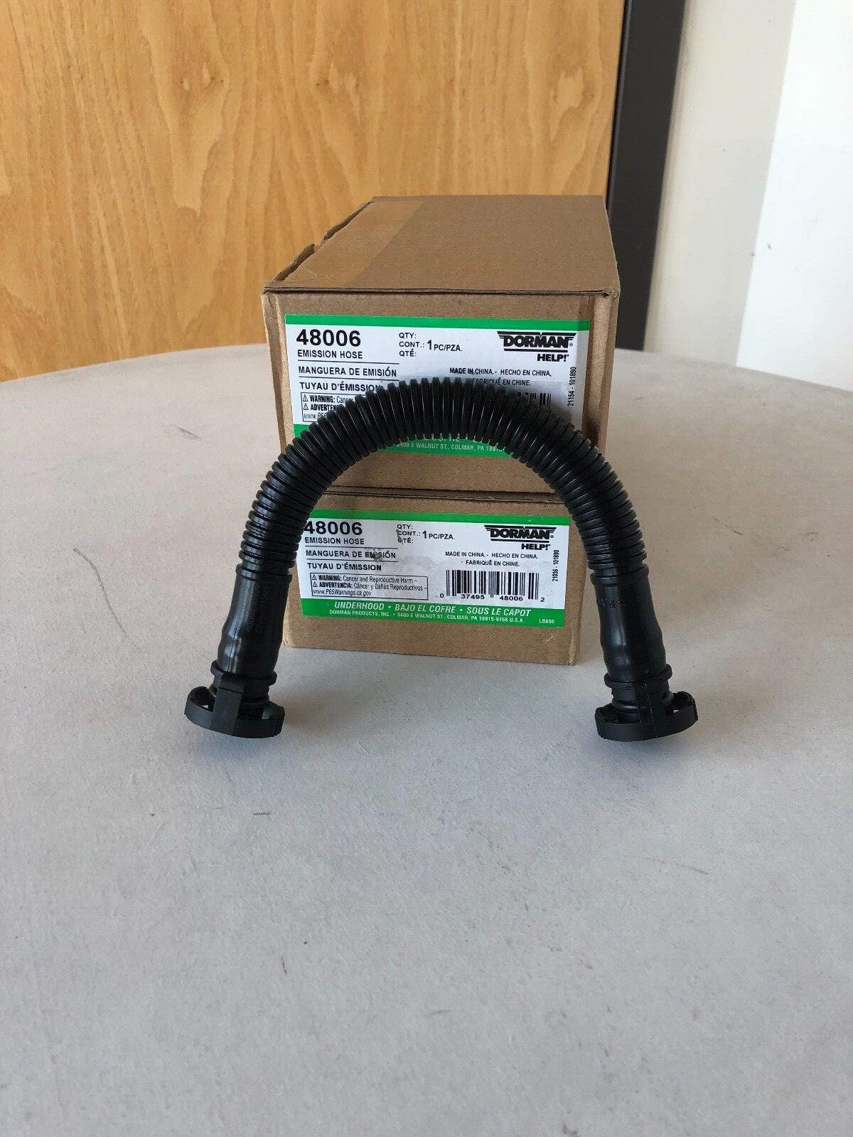 Dorman 48006 PCV Breather Hose for Select Audi / Volkswagen Models ...