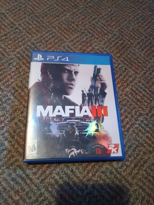 MAFIA III PS4 SONY PLAYSTATION 4 VIDEO GAME 2K COMPLETE W/MANUAL & MAP ...