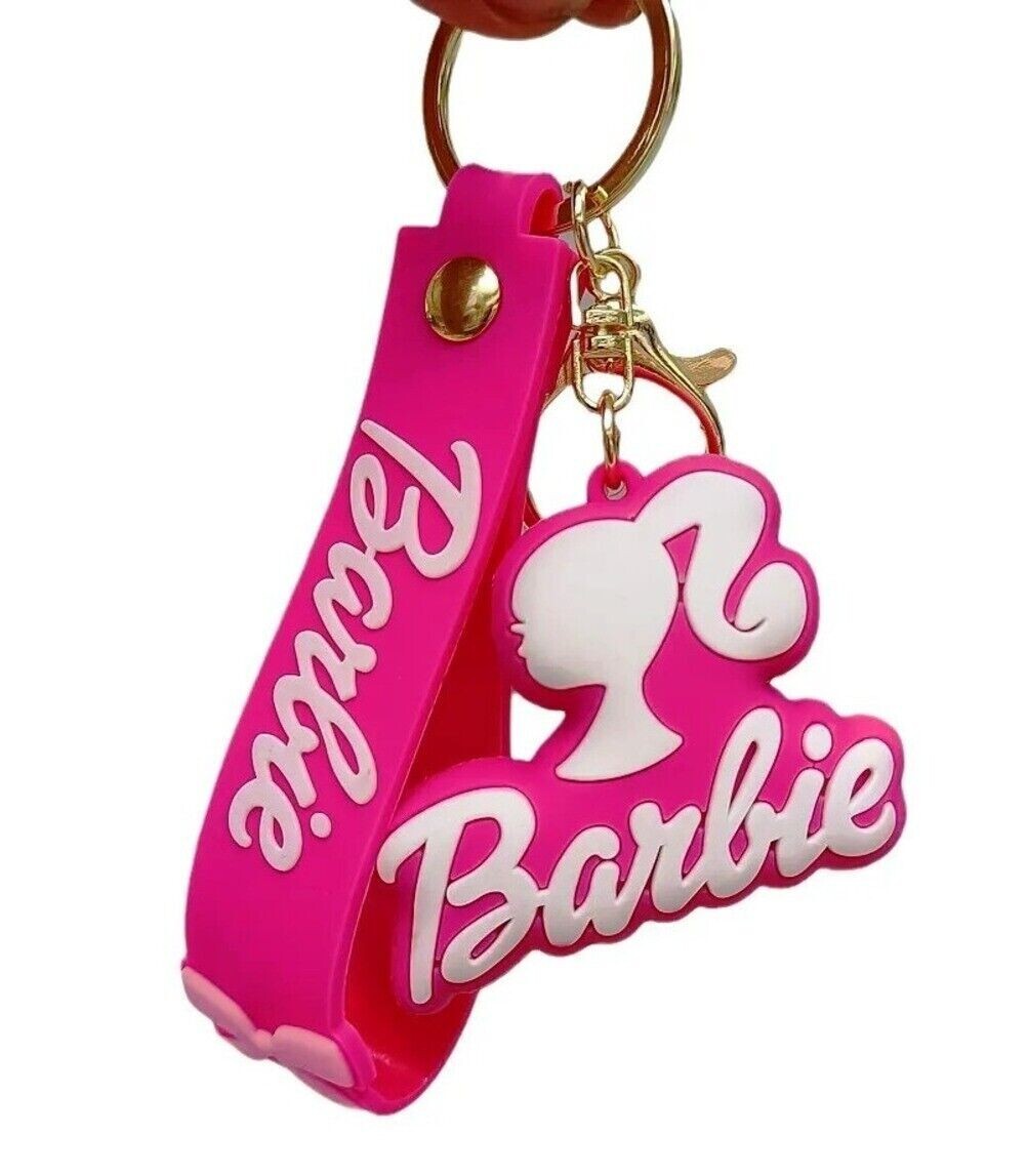 Barbie Classic Doll Character 3D Silicone Charm Keychain Keyring | eBay