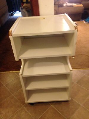 Dental Rolling Cart Or Cabinet Open Faced Retail $369.95 | eBay