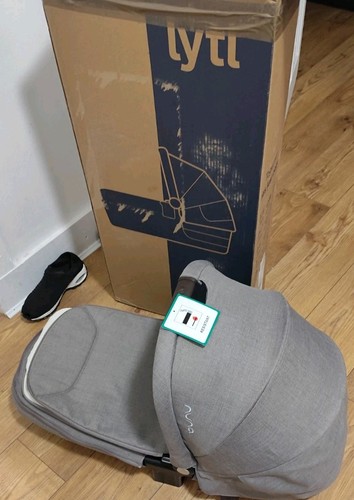 Nuna Lytl For Trvl Triv Next Ixxa Swiv Carrycot Bassinet No Adapters Ex ...