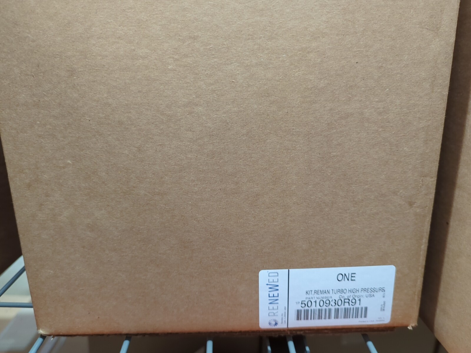 International Renewed High Pressure Turbocharger # 5010930R91 2010 ...