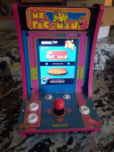 Arcade1up Ms. PAC-MAN Classic Arcade Game - MSP-A-300520 195570019856 ...