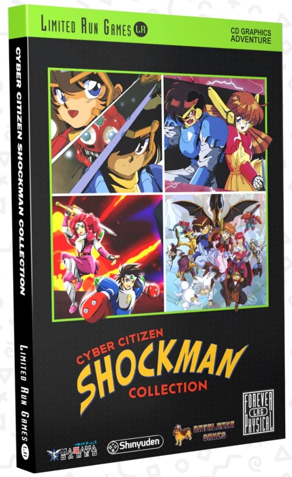 Cyber Citizen Shockman Complete Collection Nintendo Switch, LRG USA ...