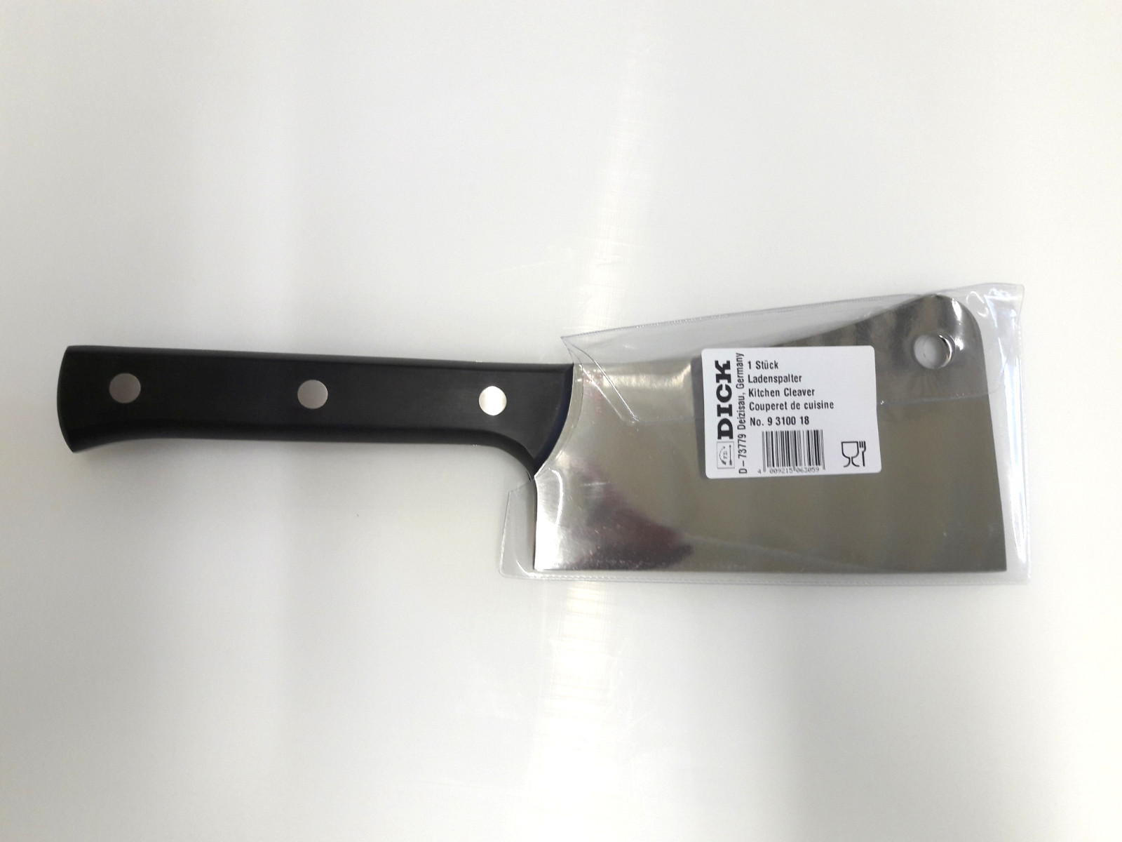 F. Dick Ladenspalter 18 cm Klingenlänge Küchenspalter Hackbeil Spalter ...