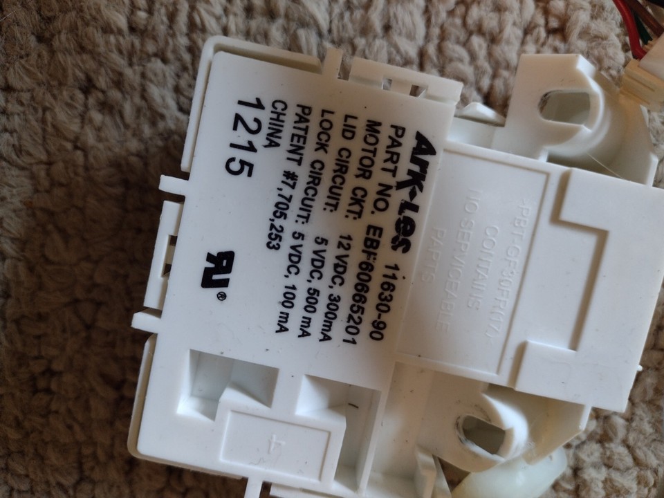 LG Washer Lid Lock EBF60665201 EBF61674802 | eBay