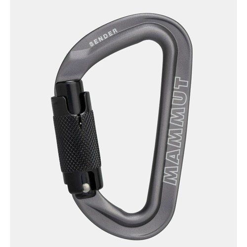 Mammut Double Action Climbing Sender Twistlock Carabiner Grey | eBay
