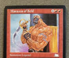 Maraxus of Keld Weatherlight NM Red Rare MAGIC THE GATHERING MTG CARD ...