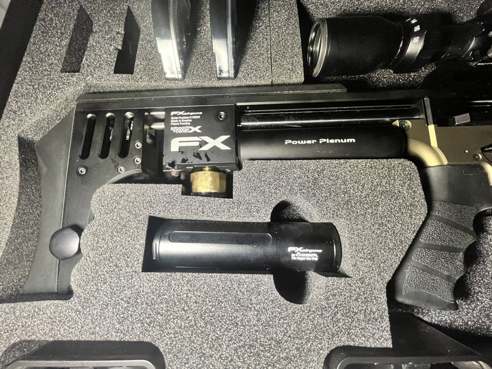 FX IMPACT MKII + Power Plenum .22 Side Shot Magazine, DonnyFL FX ...