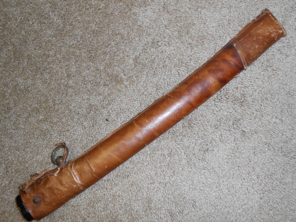 WW2 Japanese Pilots Tanto Scabbard, Leather Covered, 0302 | eBay