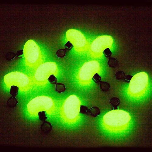 PULLEY SWIVEL RIG BEADS LUMO FOR SEA FISHING BAIT CLIP LINE RIGS 20 ...