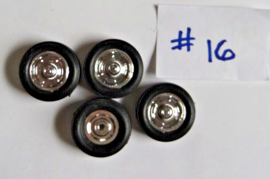 Pick One 1:24 1:25 Scale Automobile Wheels/Tires Model Kit Parts *Pick ...