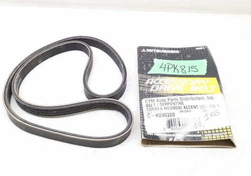 Accessory Drive Belt-Power Steering MITSUBOSHI 4PK815 for sale online ...