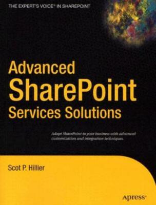 Advanced Sharepoint Services Solutions 9781590594568| eBay