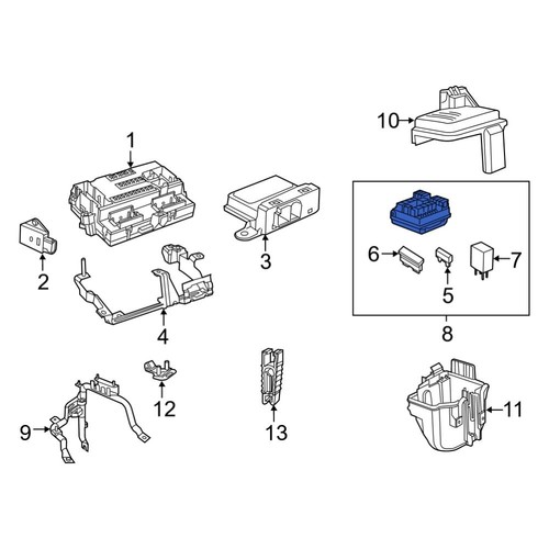Ram 68305537AD Fuse Box | eBay