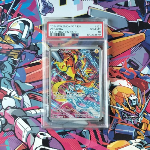 PSA 10 Zeraora 151/142 IR Stellar Crown SCR Pokemon Card GEM MINT | eBay