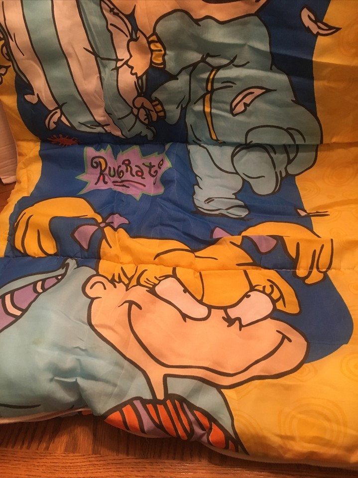 Vintage 1997 Viacom Rugrats Kids Sleeping Bag Tommy Chuckie Angelica | eBay