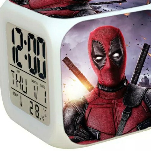 Deadpool LED Night Light X-Men 7 Color Decorative Light Teen | eBay