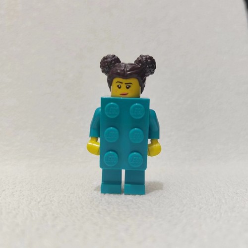 LEGO 2021 BAM Minifigure Turquoise Brick Costume Suit Girl | eBay