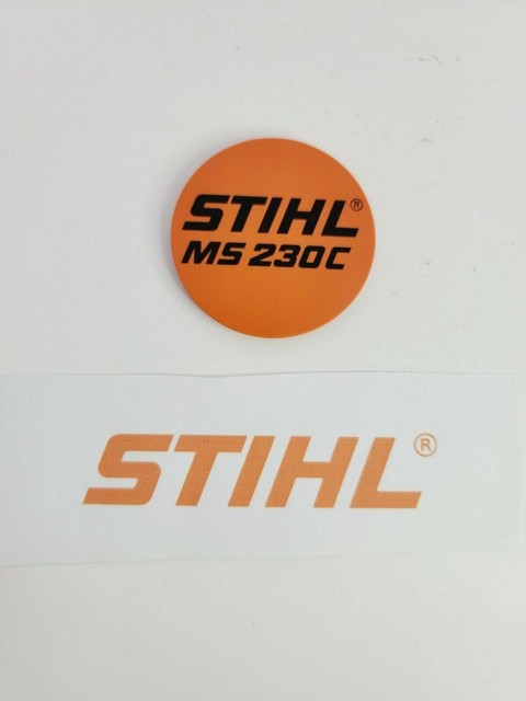STIHL OEM NOS 0000 967 1606 Emblem Name Plate Badge ID STIHL Ms200 Saw ...