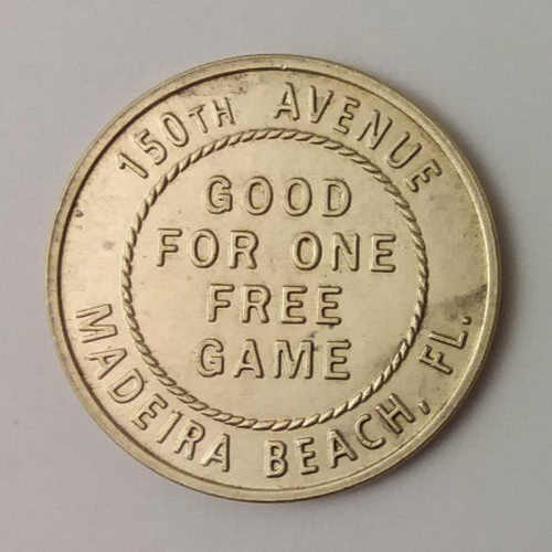 Pirate's Cove Adventure Golf Madeira Beach, FL Arcade Game Token 28mm ...
