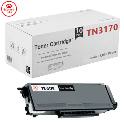 10 Toner Compatible With Brother HL5280 HL5280DW DCP 8060 TN3170 TN3280 ...