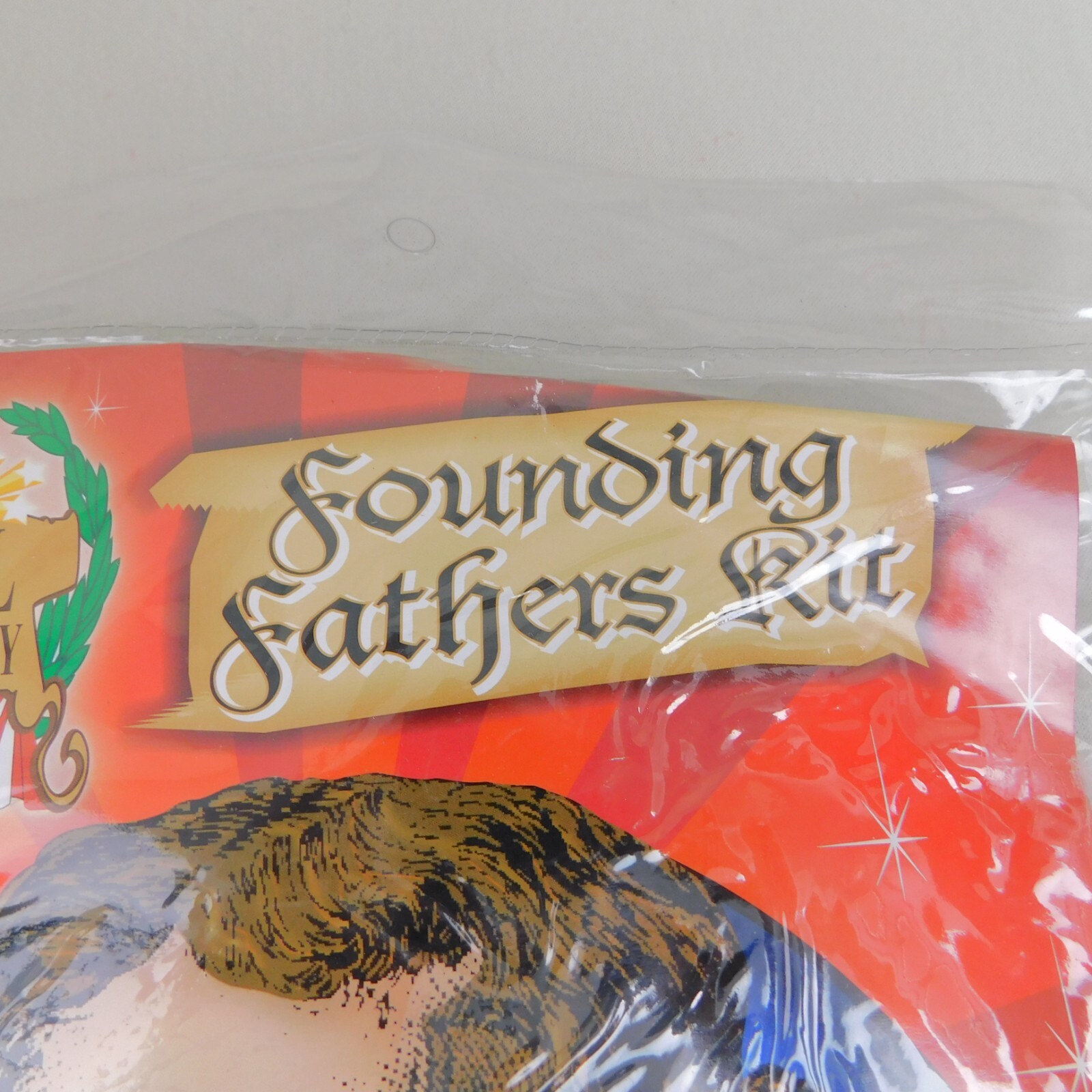 Colonial Heroes in History Founding Fathers Costume Kit Wig & Jabot ...