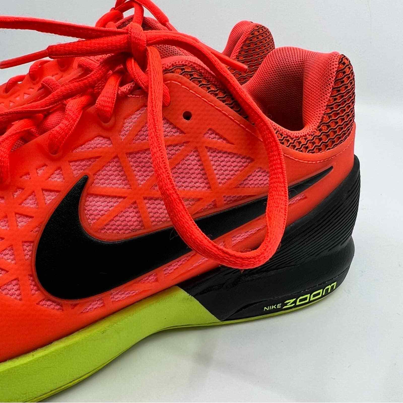 NIKE 8.5 Zoom Cage 2 Hyper Orange Black Lava Glow Sne… - Gem