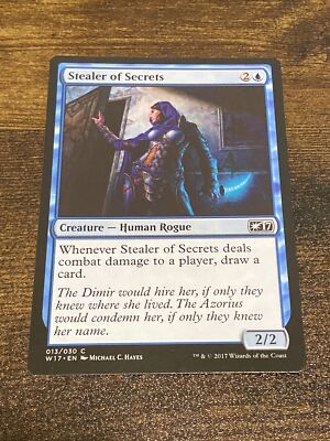 Stealer of Secrets 013/030 Welcome Deck 2017 MTG Magic The Gathering ...