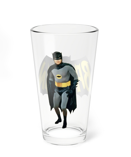 Batman '66 Pint Glass, 16oz - DC Comics - Adam West - Dynamic Duo ...