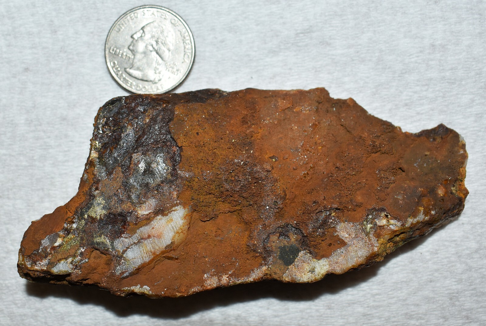 Gold Silver Quartz Ore 1800s Ore Knob Copper Mine North Carolina Load ...