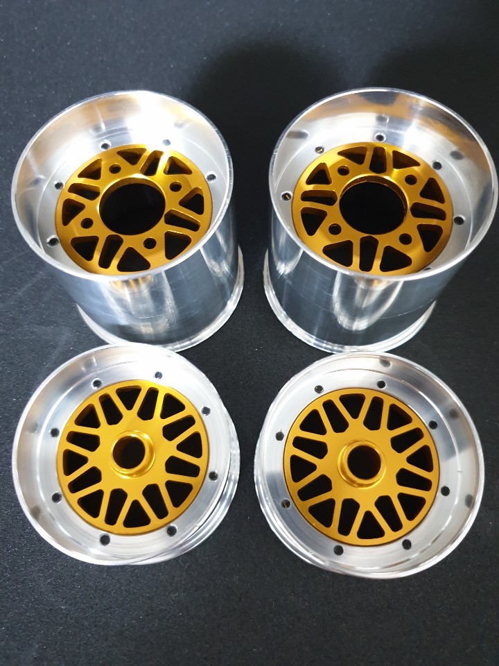 Team Associated RC10L PAN CAR Alloy Wheels set Tecnacraft repro 5 ...