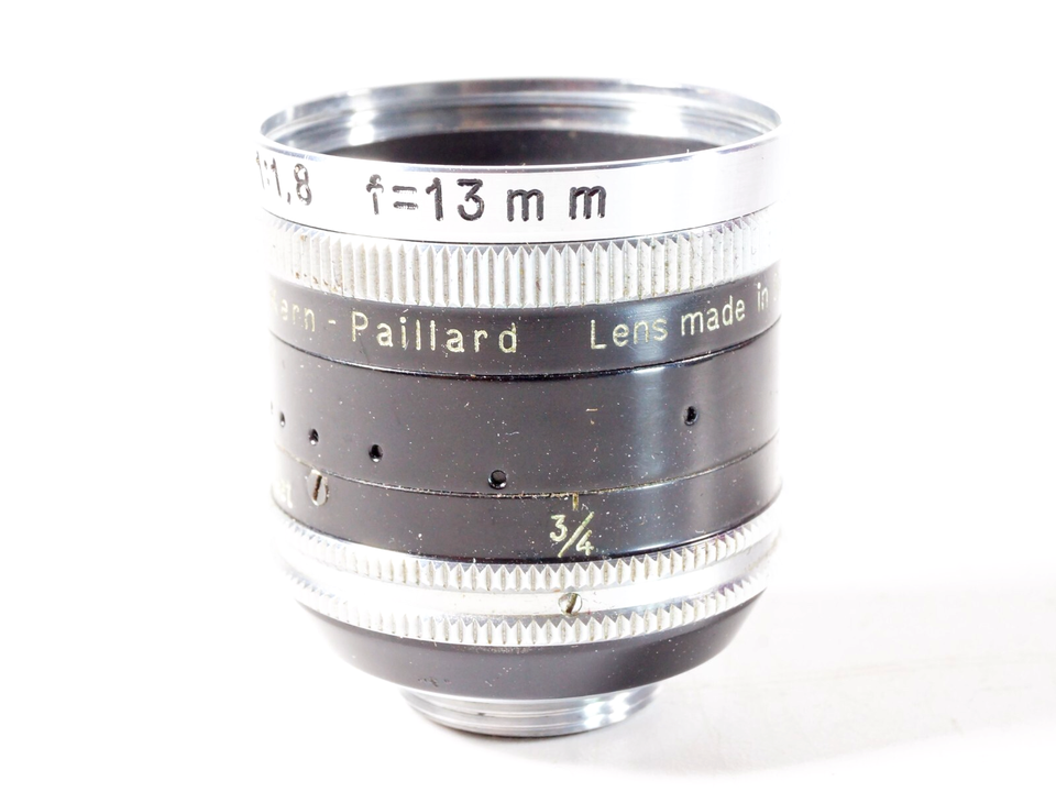 Paillard Bolex Kern Yvar 13mm f1.8 D-mount Lens In Original Leather ...