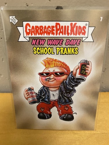 2020 GARBAGE PAIL KIDS GPK 35 YEARS UNTOLD STORIES NEW WAVE DAVE STORY ...