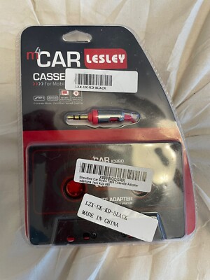 Lesley Car Cassette Adapter For iPod iPad iPhone Mp3 Mobile Device 3 ...