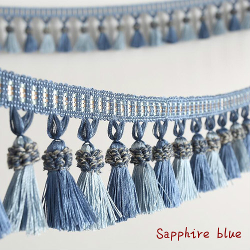 Curtain Tassel Edging Sewing Trims Upholstery Fabric DIY Cushion Decor ...