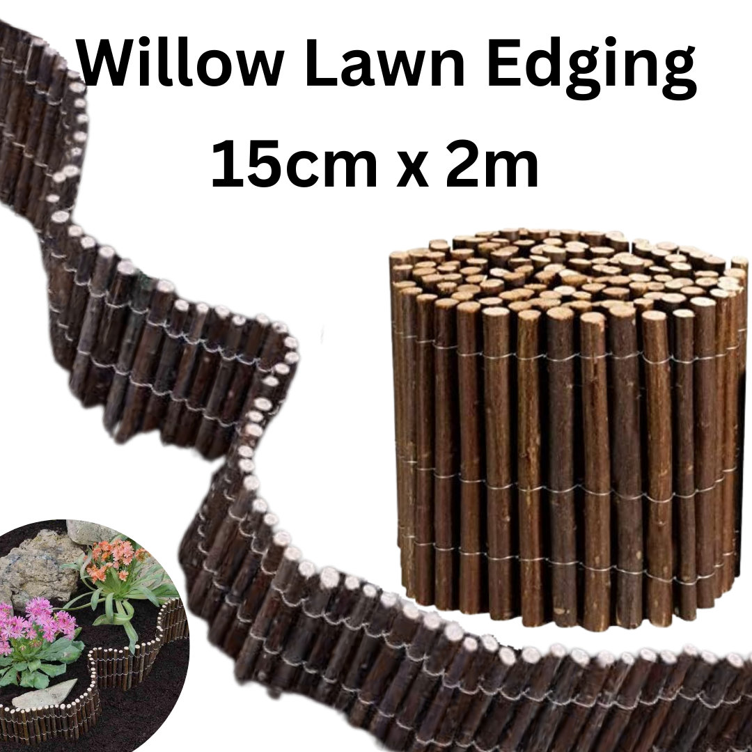 Willow Garden Edging Wattle Edging • Insteading