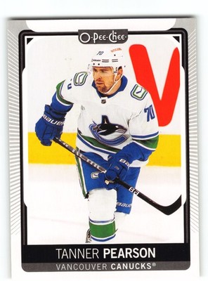 Tanner Pearson 2021-22 Vancouver Canucks Card | eBay