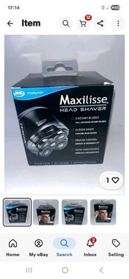 JML Maxilisse Head Shaver for Men - Professional Electric Genuine ...