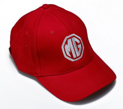 MG LOGO BASEBALL CAP, BRAND NEW GENUINE MG MERCHANDISE, BLACK OR RED | eBay
