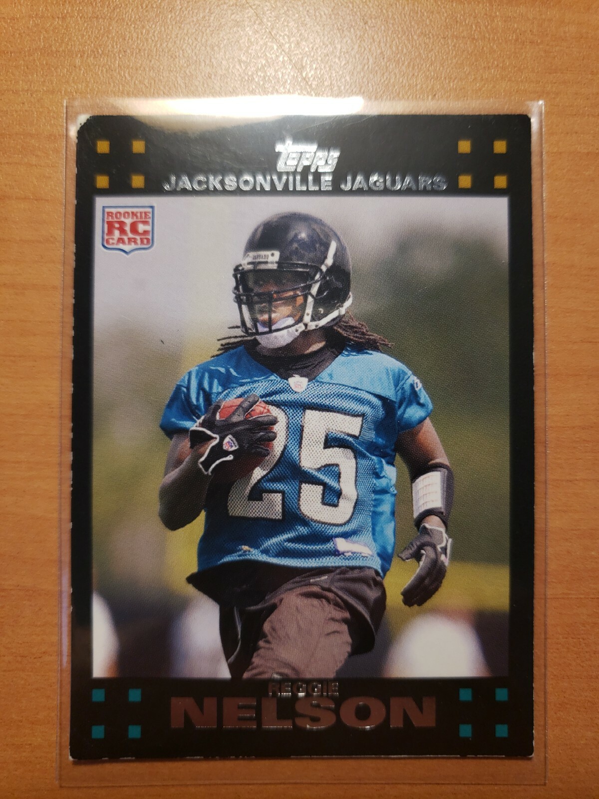 2007 Topps #386 Reggie Nelson - Rookie RC - Jacksonville Jaguars - NFL ...
