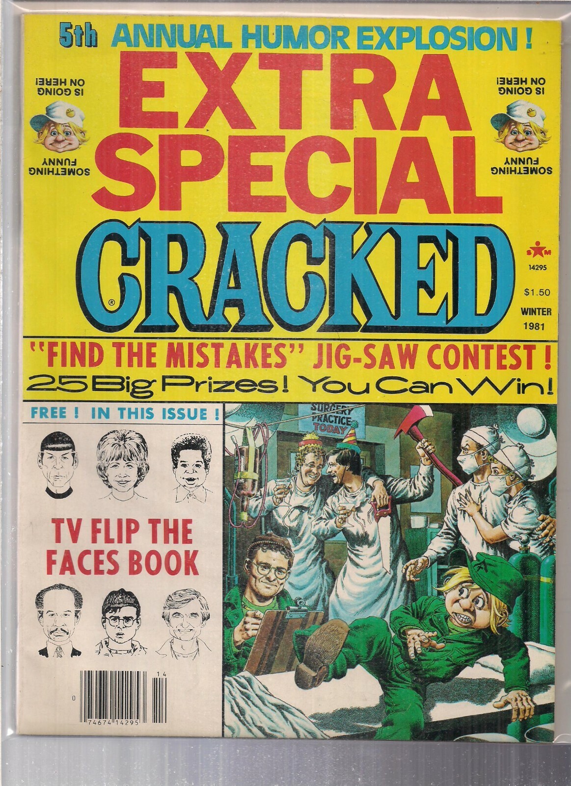 Cracked Magazine Extra Special Cracked Winter 1981 M*A*S*H 5th Annual ...