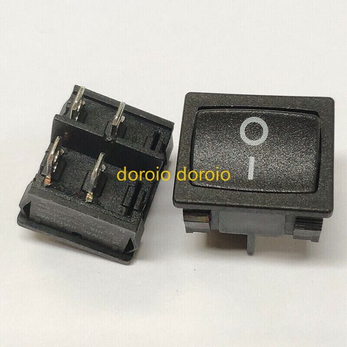 1PC PRONIC BR/BR-22C-11L 4-pin 2positoin 10A 125/250VAC Rocker Switch ...