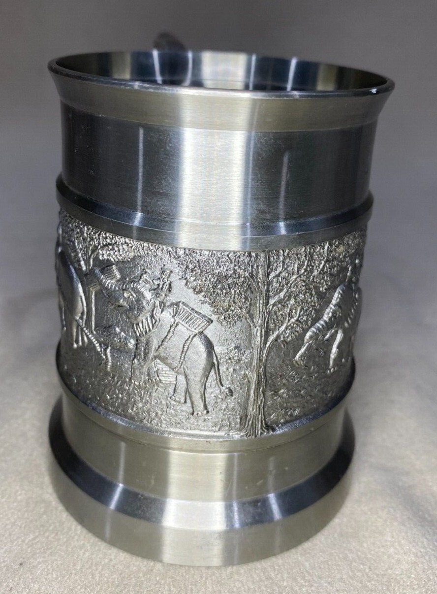 Oriental Pewter Thailand Co. Ltd. Beer Mug Pewter Metal Stein Cup ...