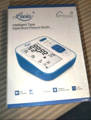 Lovia Intelligent Type Digital Blood Pressure Monitor w/LCD Display NEW ...