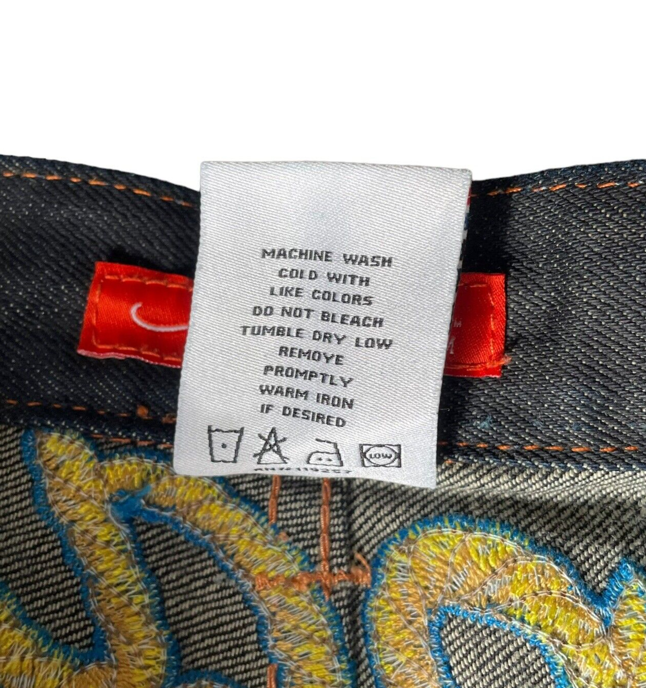 RARE Ed Hardy Dark Wash Japan Tiger Dragon Floral Tat… - Gem