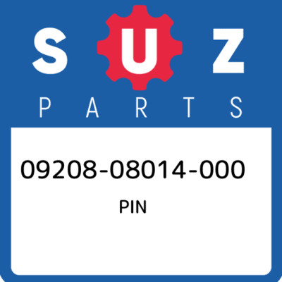 09208-08014-000 Suzuki Pin 0920808014000, New Genuine OEM Part | eBay
