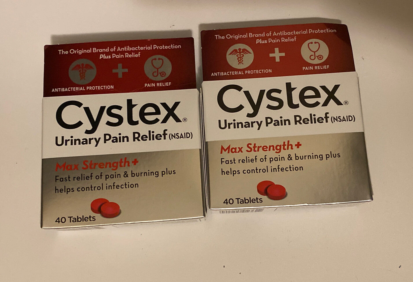 Cystex Urinary Pain Relief Tablet 40 Tablets Max Strength + Plus EXP ...