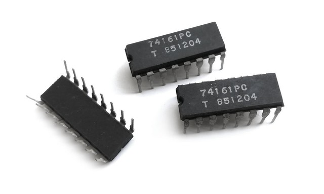 74161PC (SN74161N) SYNCHRONOUS 4-BIT COUNTER 74161 IC (2 pieces) | eBay