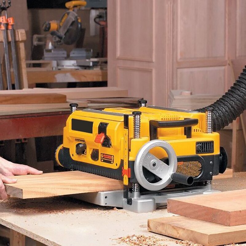 DW735Multi-Functional Small Electric Planer Planing Machine Flat Planer ...